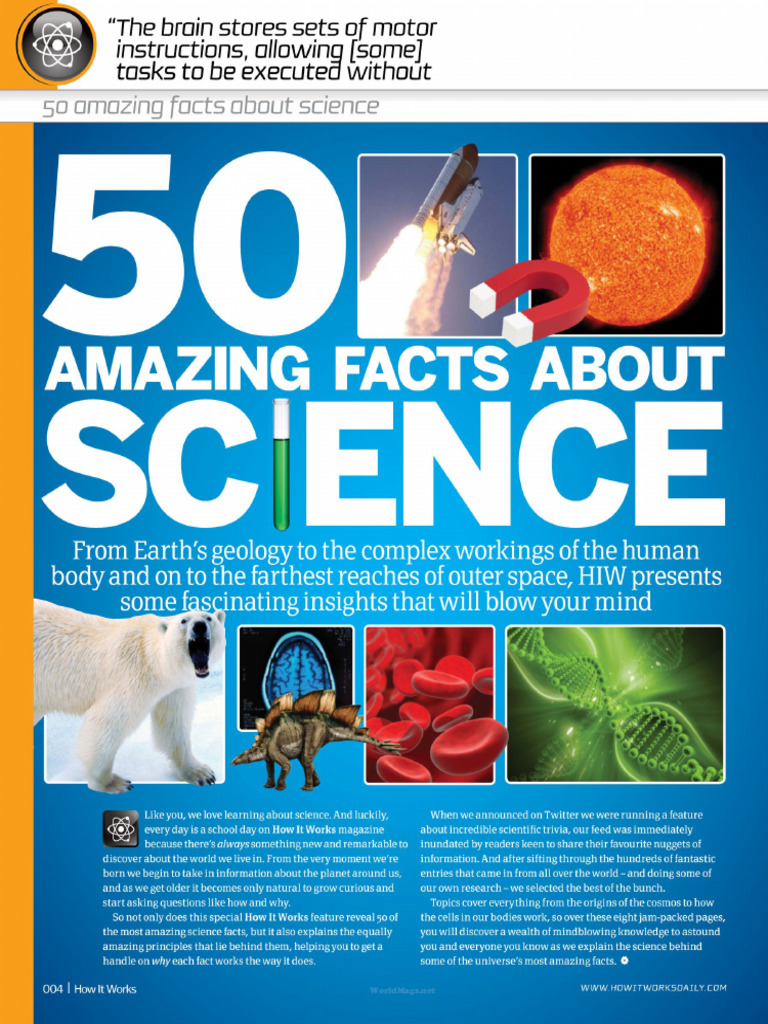 50 AMAZING FACTS ABOUT SCIENCE | PDF