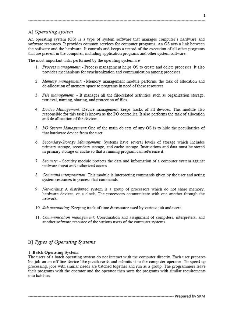 Chap 2 Introduction 01042020 | PDF | Operating System | Real Time Computing