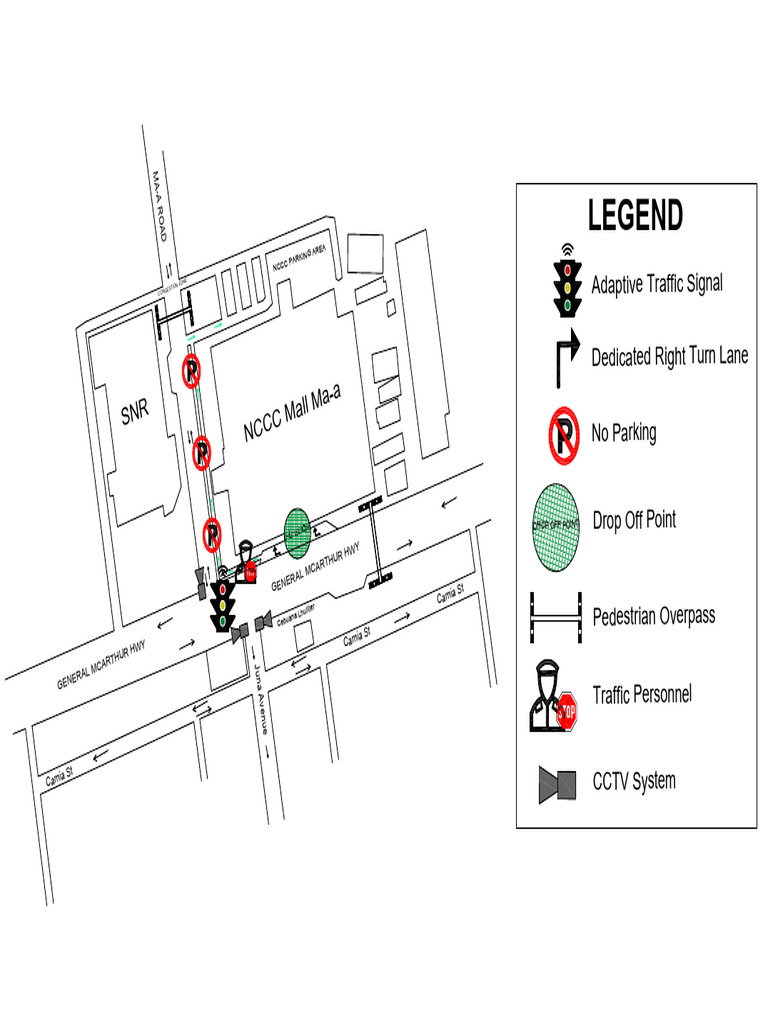 VICINITY MAP - Rotated | PDF | Road Infrastructure | Road Transport
