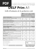 Grille d'Évaluation Correcteurs B1 | PDF | Lexique | Grammaire