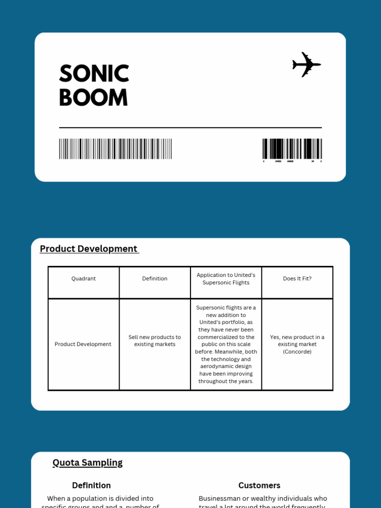 Sonic Boom: Definition and Applications | PDF