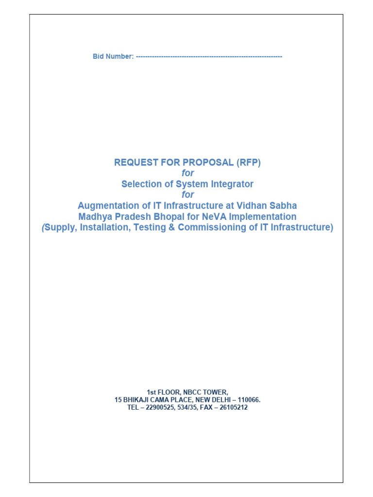 Fianl RFP Document For MPVS 24feb25 | PDF | Computer Network | E Government