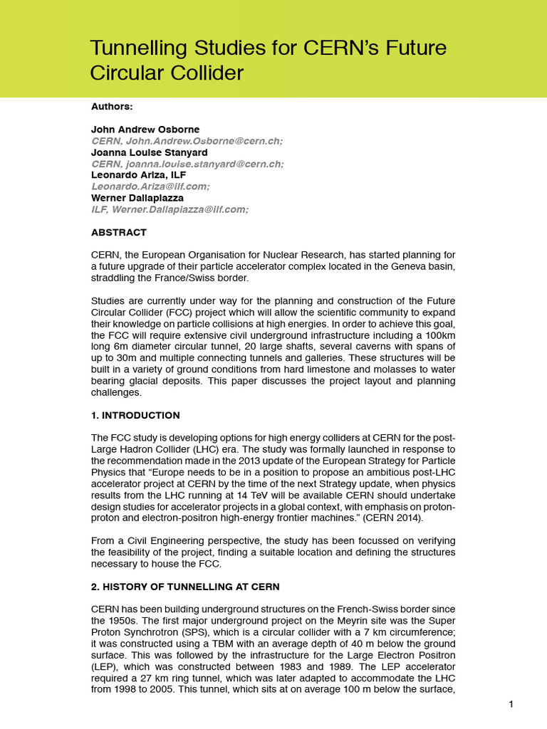 1439_tunnelling_studies_for_cern’s_future_circular_collider | PDF ...