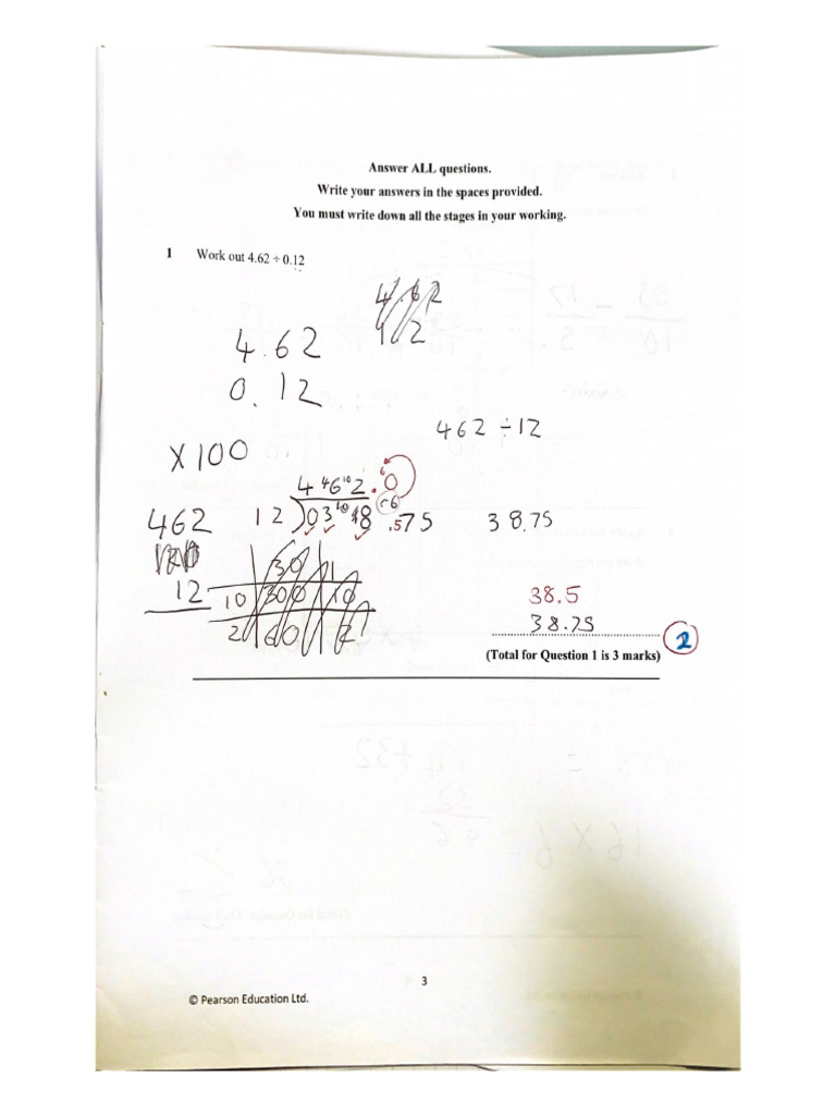 Answer ALL Questions. | PDF