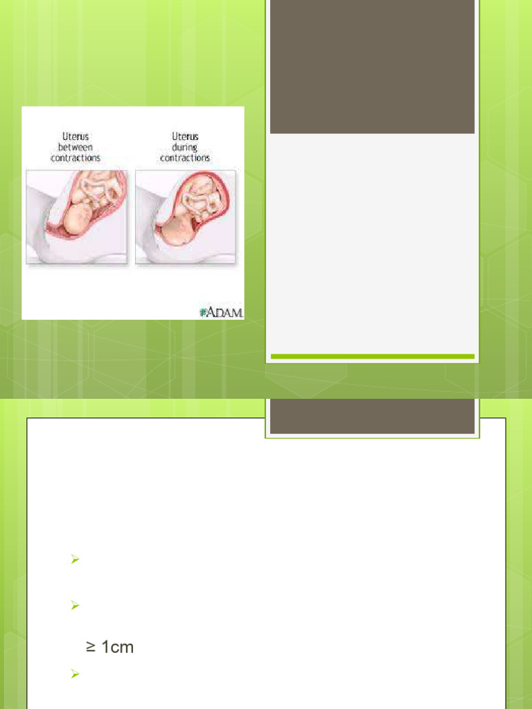 Understanding Abnormal Uterine Action | PDF | Childbirth | Uterus