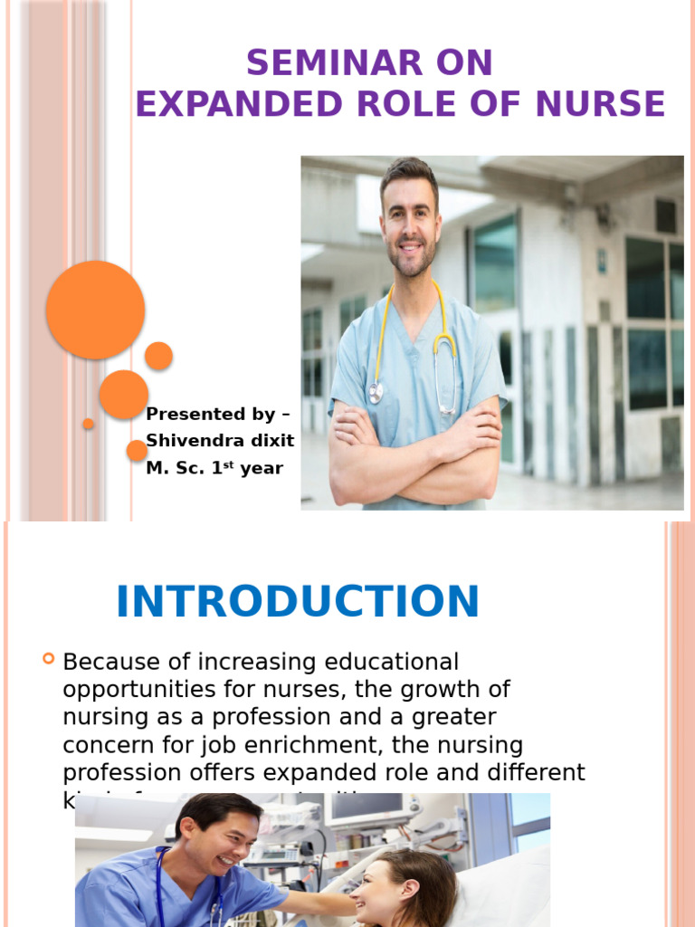 Expanded Roles in Nursing Practice | PDF | Nursing | Health Professional