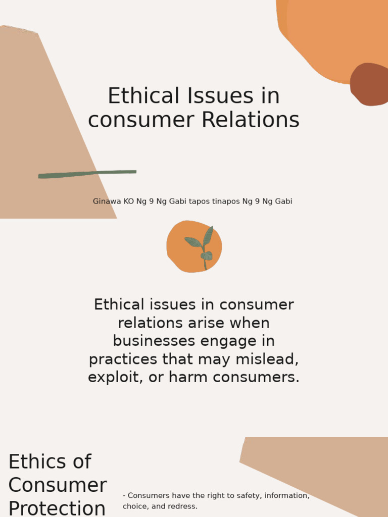 Business Ethics Report | PDF | False Advertising | Pricing