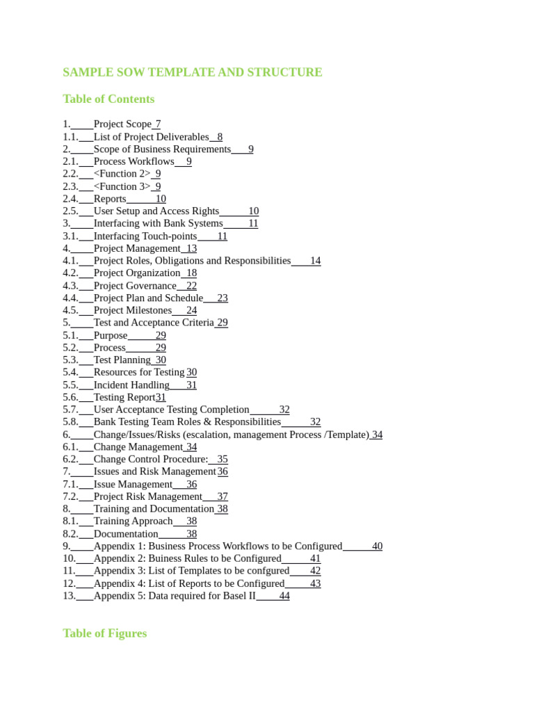 SAMPLE+SOW+TEMPLATE+AND+STRUCTURE | PDF