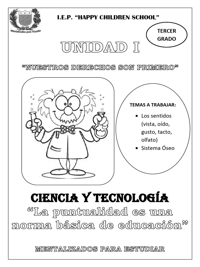 Caratulas 3ro Unidad I | PDF | Comunicación humana | Lingüística