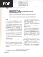 Astm D 2996 - 17 | PDF | Pipe (Fluid Conveyance) | Fiberglass