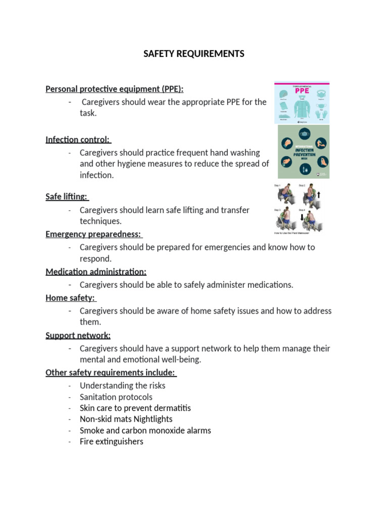 SAFETY REQUIREMENTS REPORT | PDF
