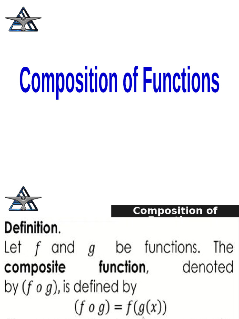 04a Composition of Functions (1) | PDF