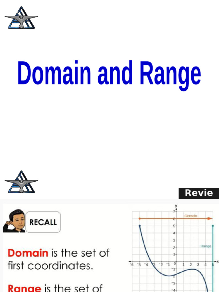 03 Domain and Range | PDF