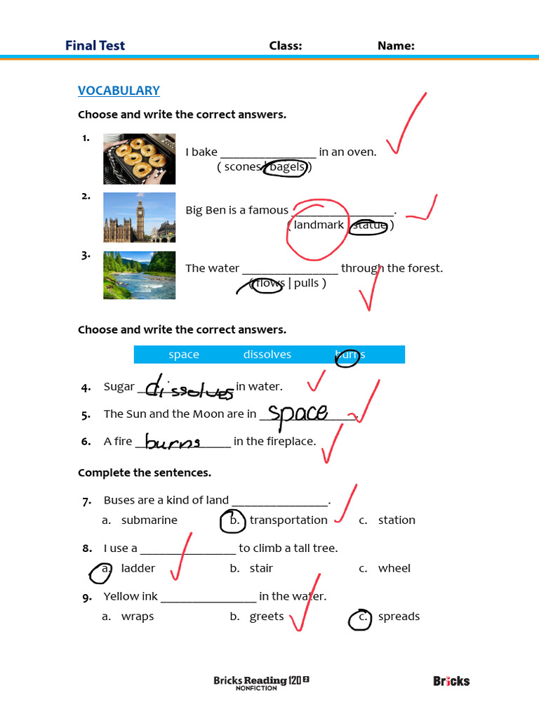 Vocabulary and Comprehension Exercises | PDF | Water | Solar System
