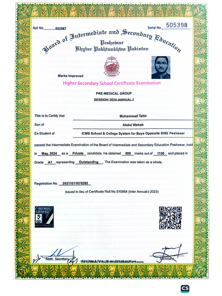 FSC Certificate | PDF