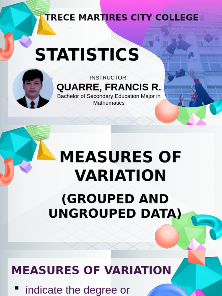 Lesson 5 & 6 - Measures of Variation & Relative Position | PDF | Standard Deviation | Variance