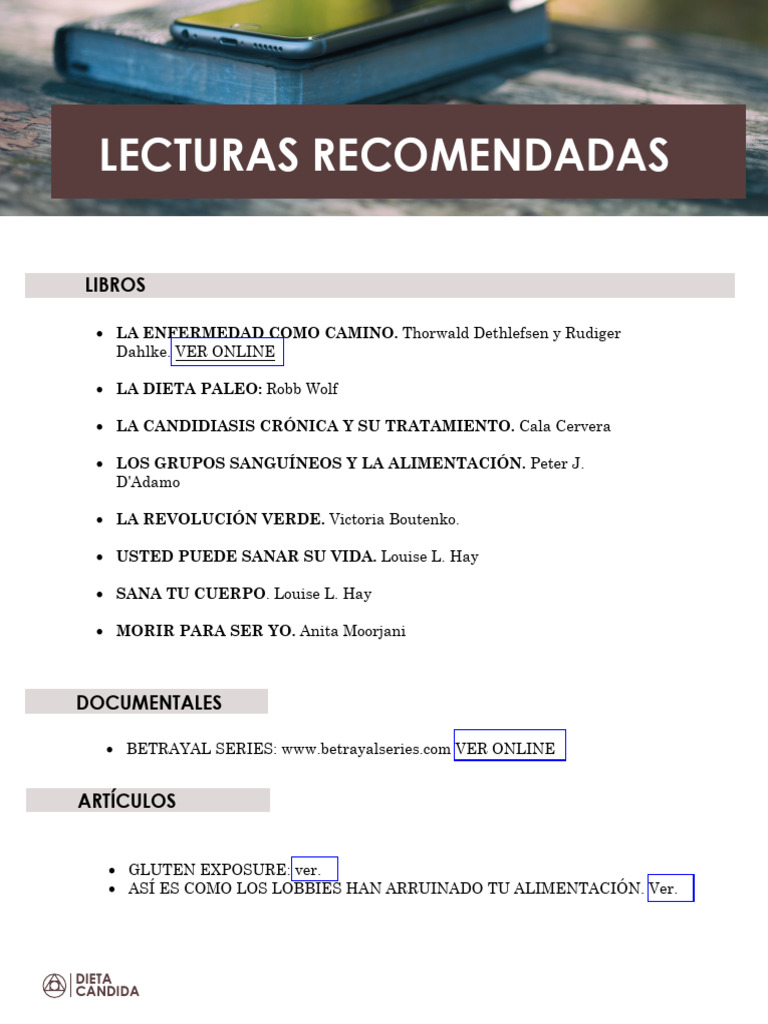 Lecturas Recomendadas | PDF