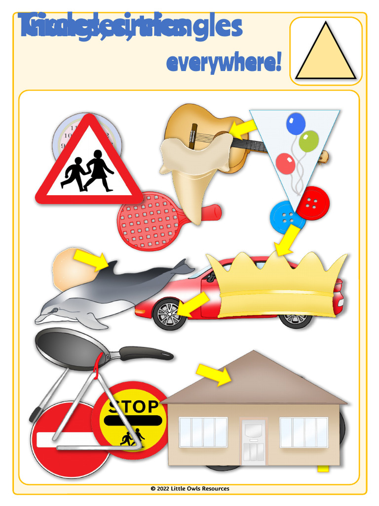 2D Shapes Everywhere - Editable | PDF