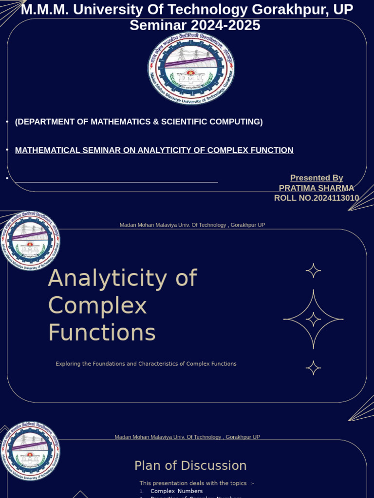 Analyticity of Complex Functions 10 | PDF | Complex Analysis | Complex Number
