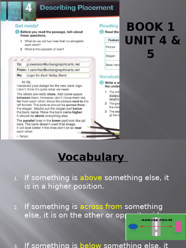 Book 1 Week 4 and 5 | PDF