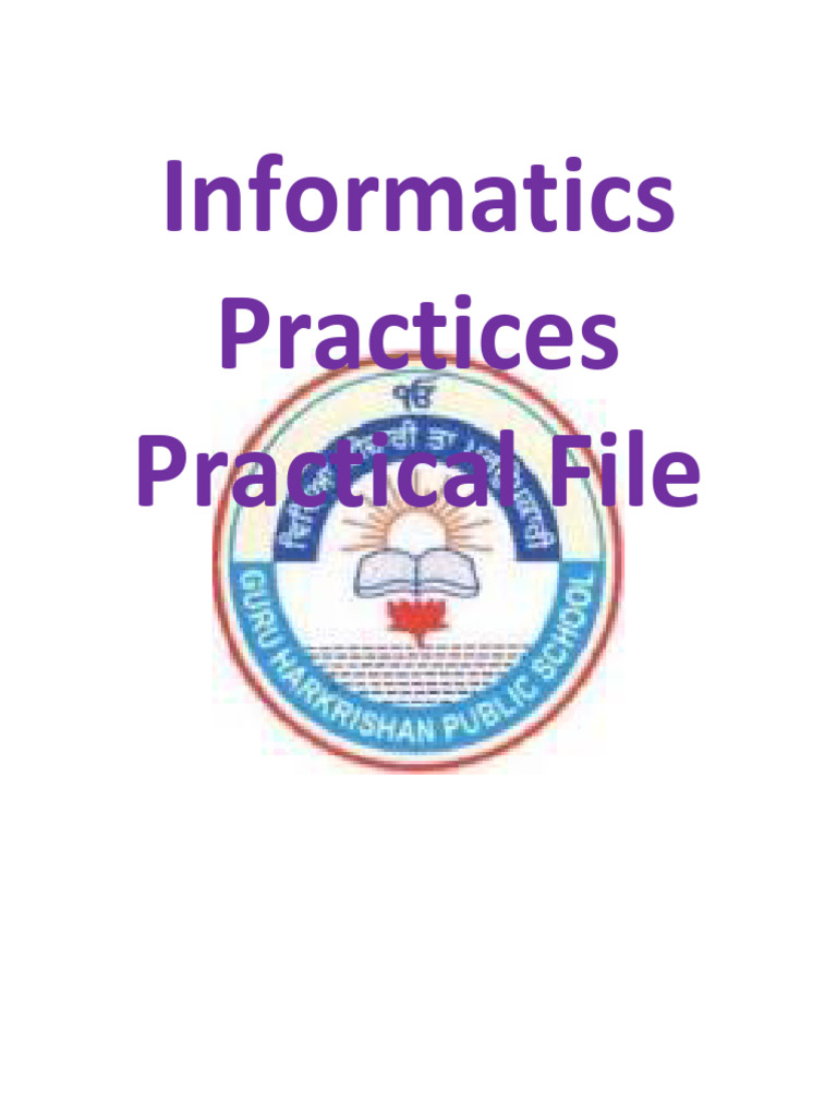 Pracfile Program Index XII-C IP 2023-24 | PDF | Chart | Histogram