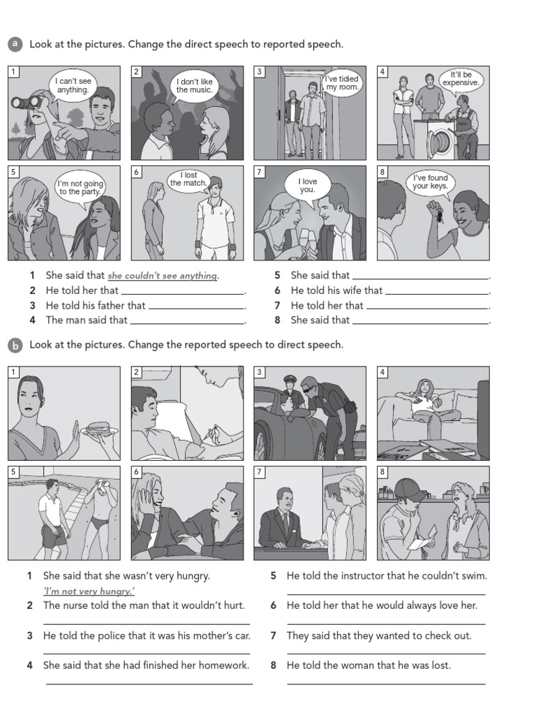 Extra Reported Speech | PDF