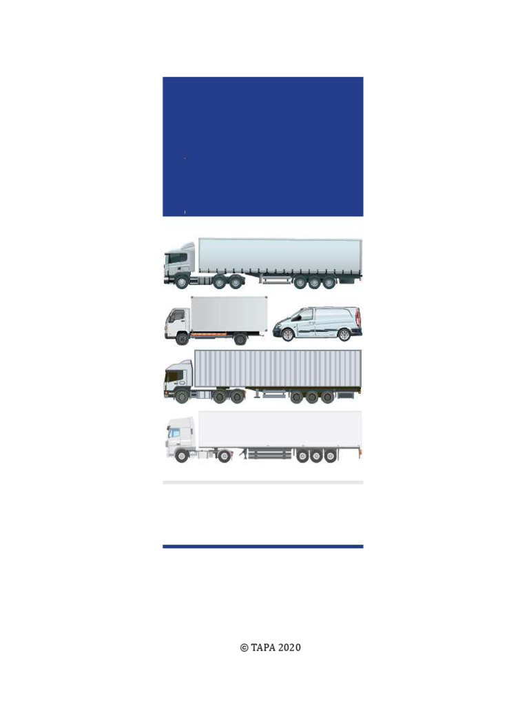 TAPA - TSR - 2020 Español | PDF | Auditoría | Transporte