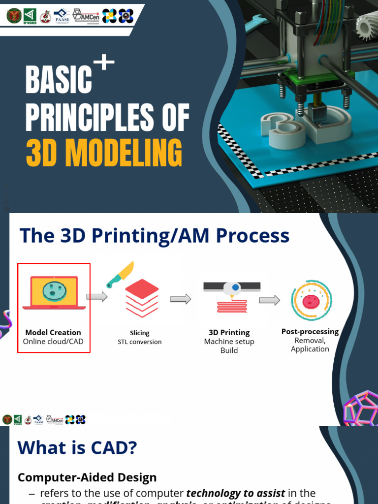 Basic Principles of 3D Modeling | PDF | Computer Aided Design | 3 D Computer Graphics