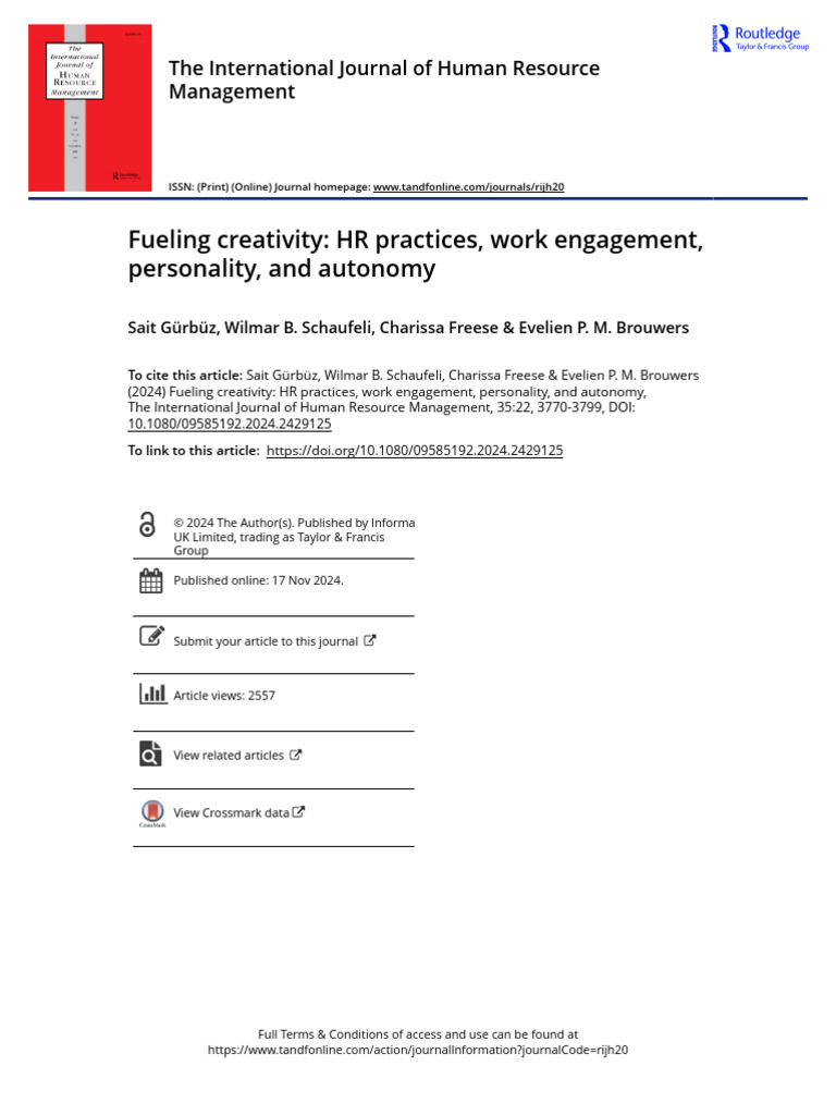 2.Fueling creativity HR practices work engagement personality and ...