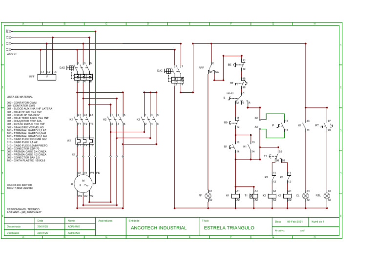 Comando Estrela Triangulo | PDF