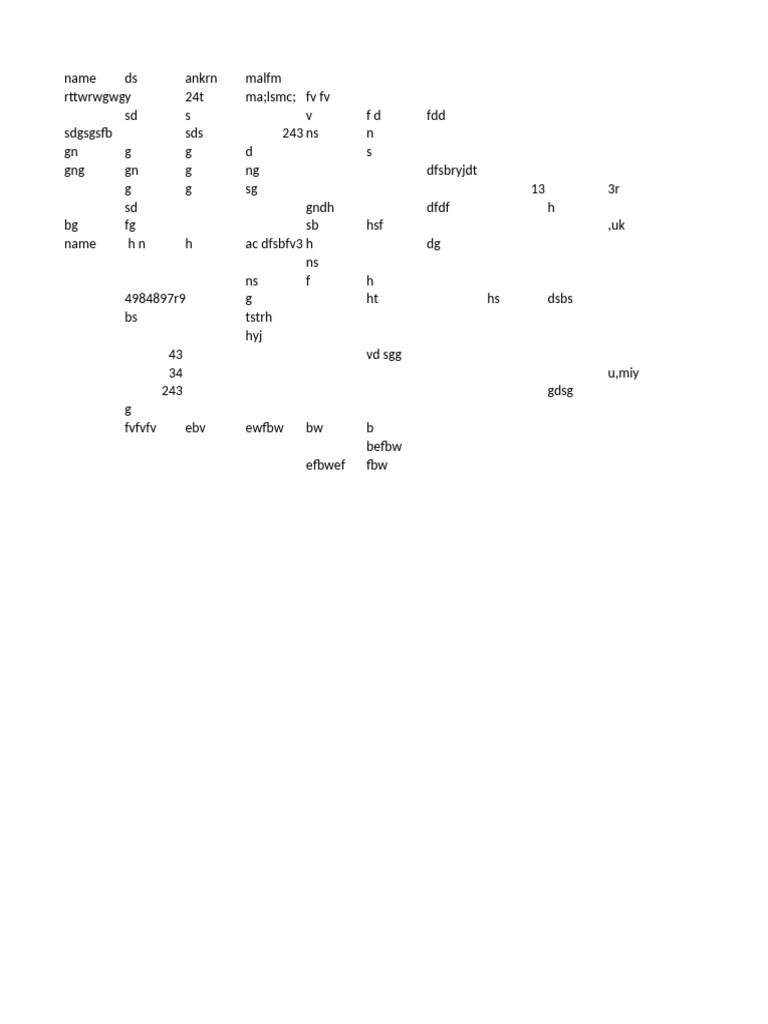 Unstructured Text Document Analysis | PDF