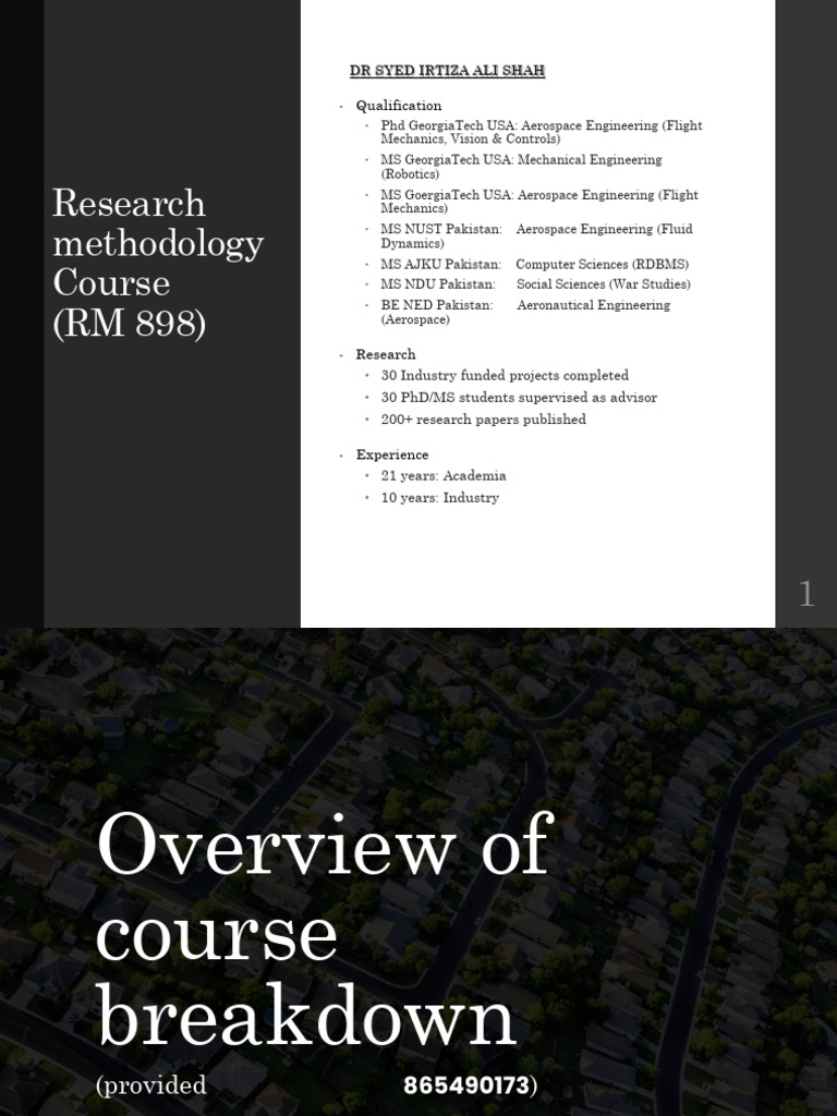 Wk1 IntroResearch Spr25 DrIrtiza | PDF | Engineering | Aerospace Engineering