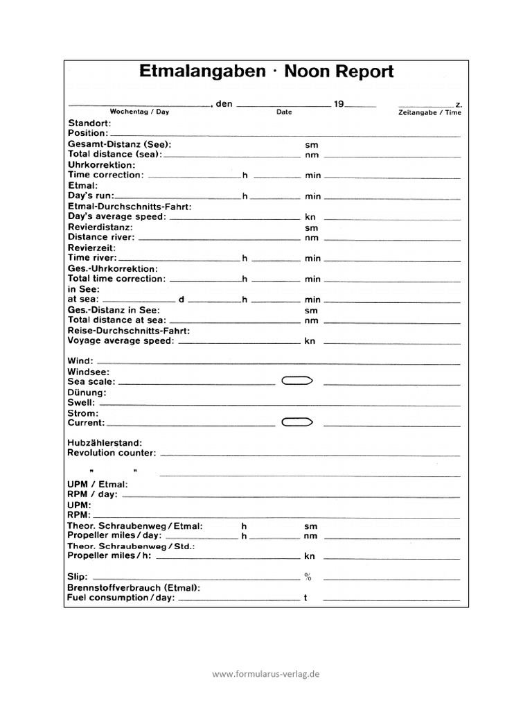 B2 Noon-Report | PDF