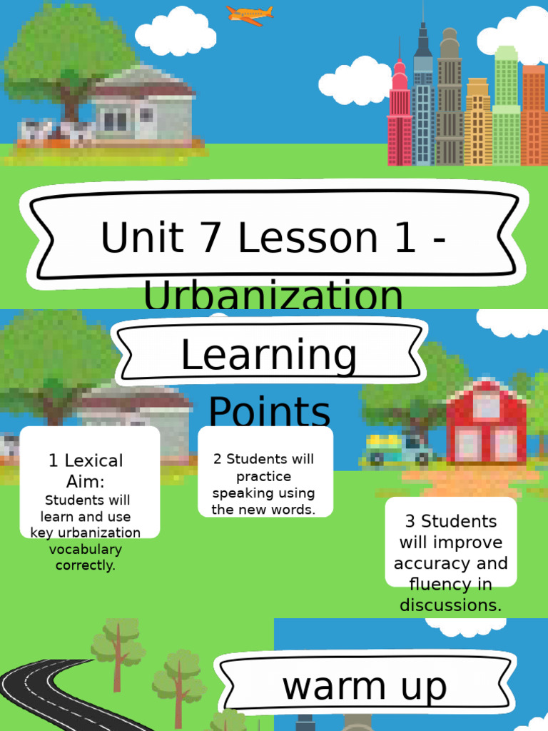 Unit 7 Transportation Vocabulary Lesson | PDF | Transport