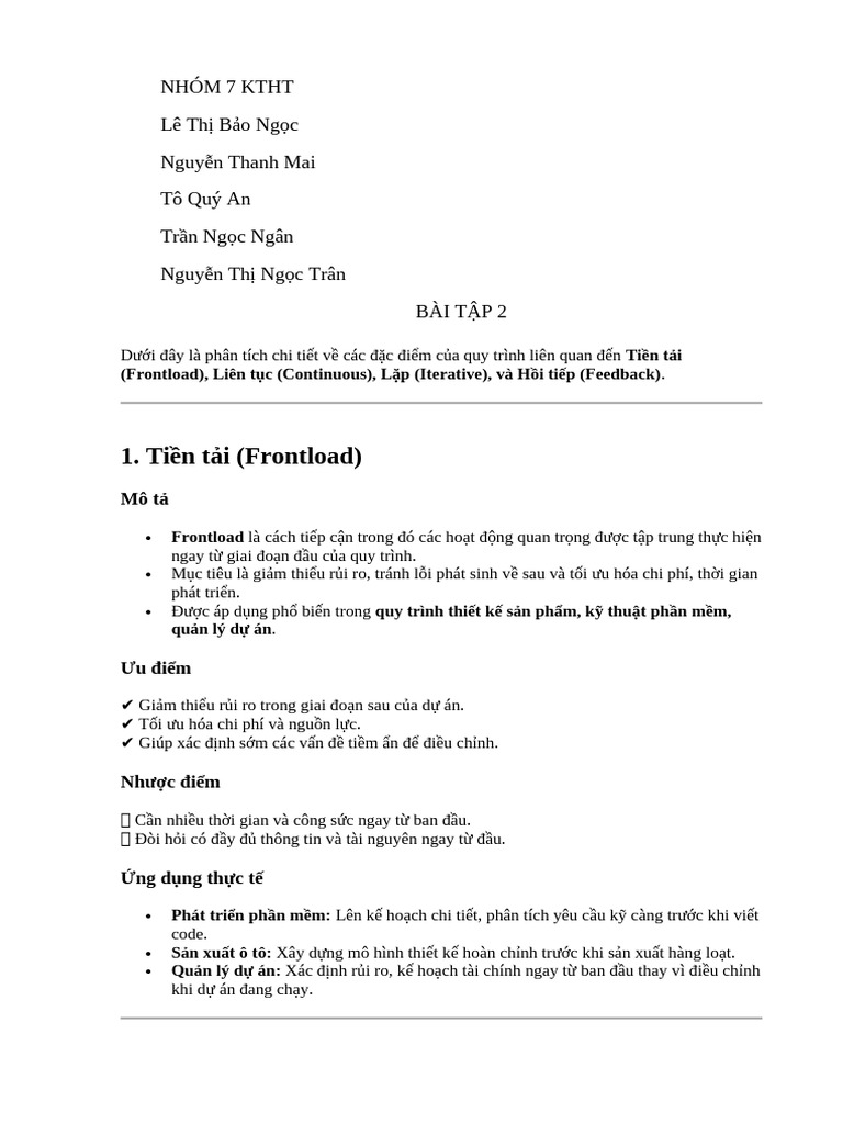 Nhóm 7 - BT2 - KTHT | PDF