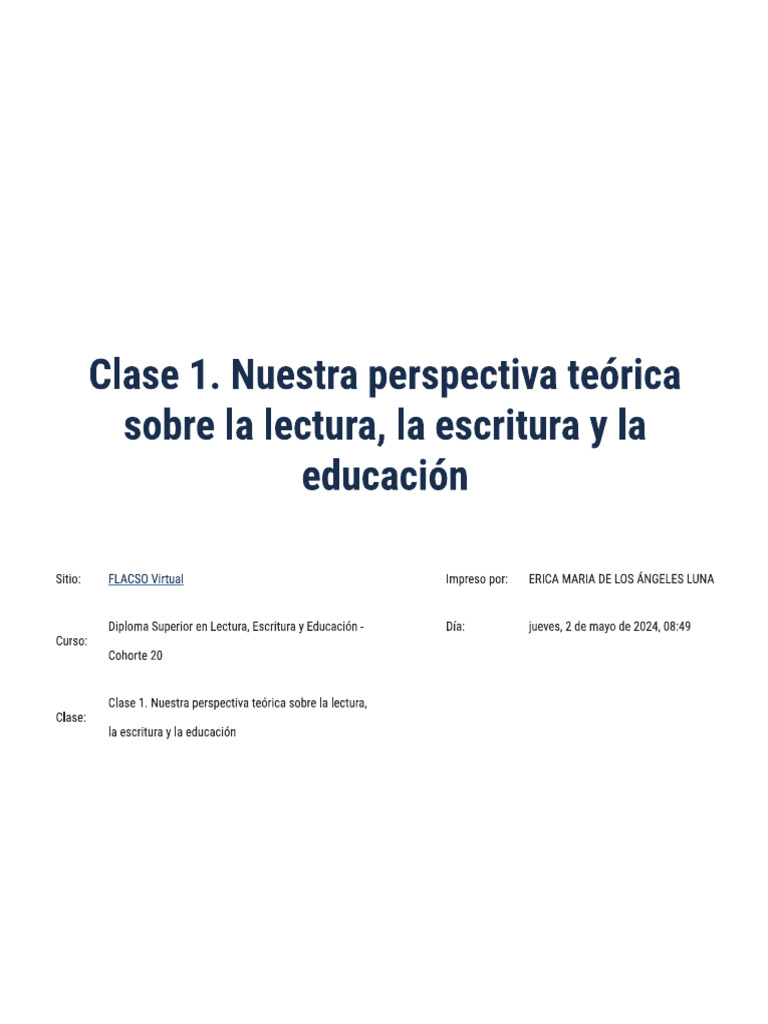CLASE 1 editada | PDF