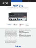 Biamp Data Sheet Tesiraforte x1600 Feb22 | PDF | Usb | Digital Signal ...