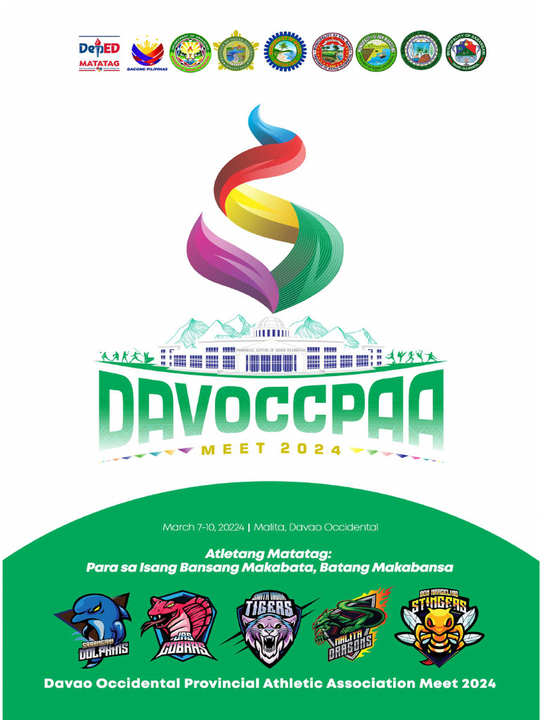 Provincial Meet 2024 Program List of Officials | PDF | Referee | Sports