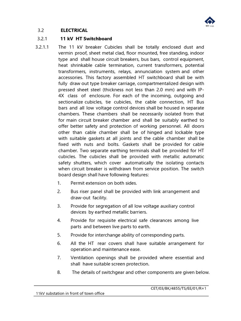 HT Panel, RCP & LT Panel - IISCO | PDF | Electricity | Electronics