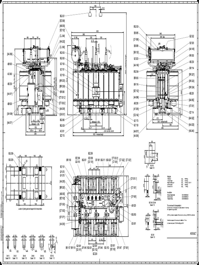 50kV-6kV Transformer 30MVA | PDF