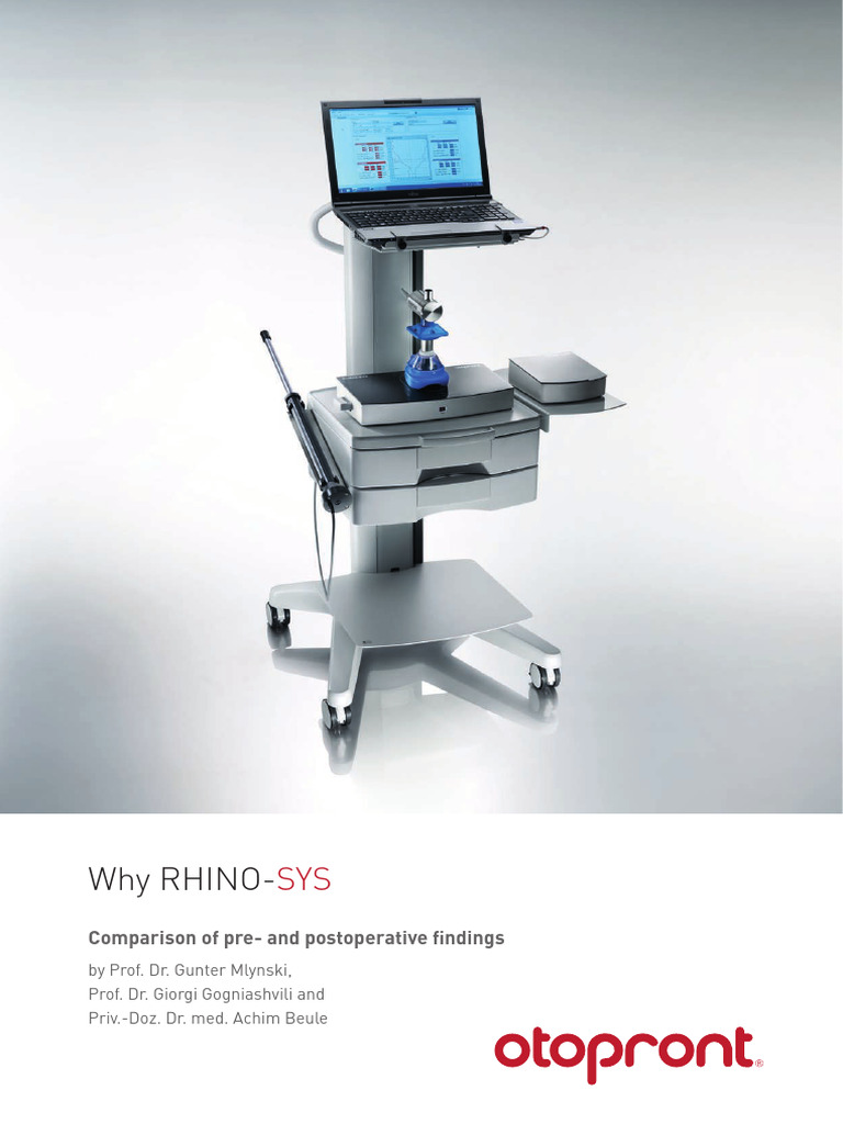 RHINO-SYS: Advanced Nasal Diagnostics | PDF | Human Nose | Turbulence