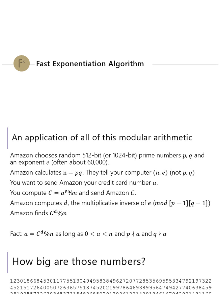 Reference Modular Exponentiation 1 Pdf Computer Programming Mathematical Analysis