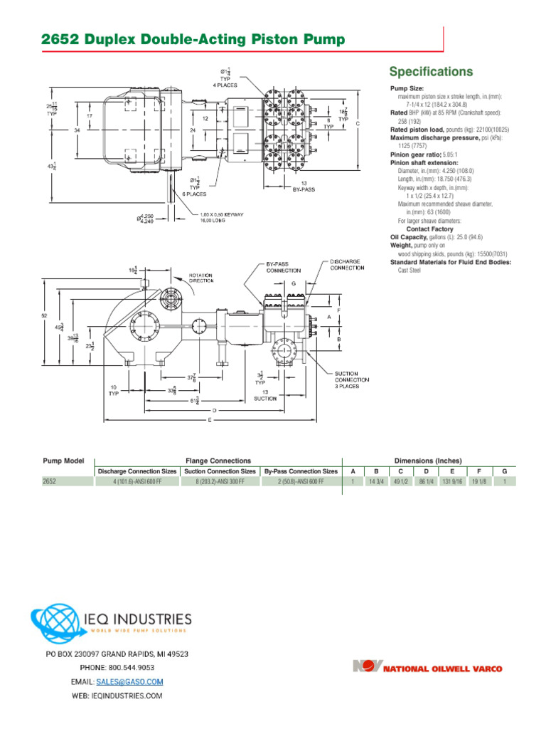 gaso-2652-duplex-piston-pump | PDF