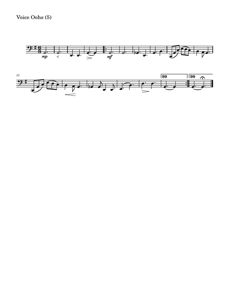 Silent Night - Double Bass | PDF