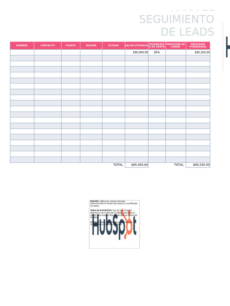 Lead Tracker File Excel | PDF