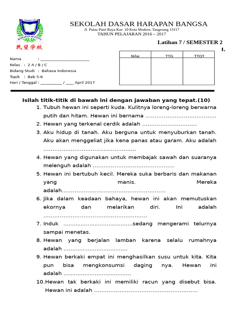 latihan7-semester2 | PDF