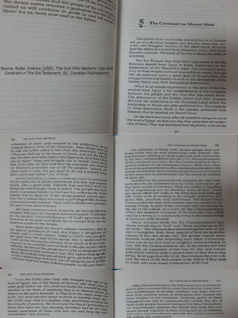 Biblical Covenants Overview | PDF