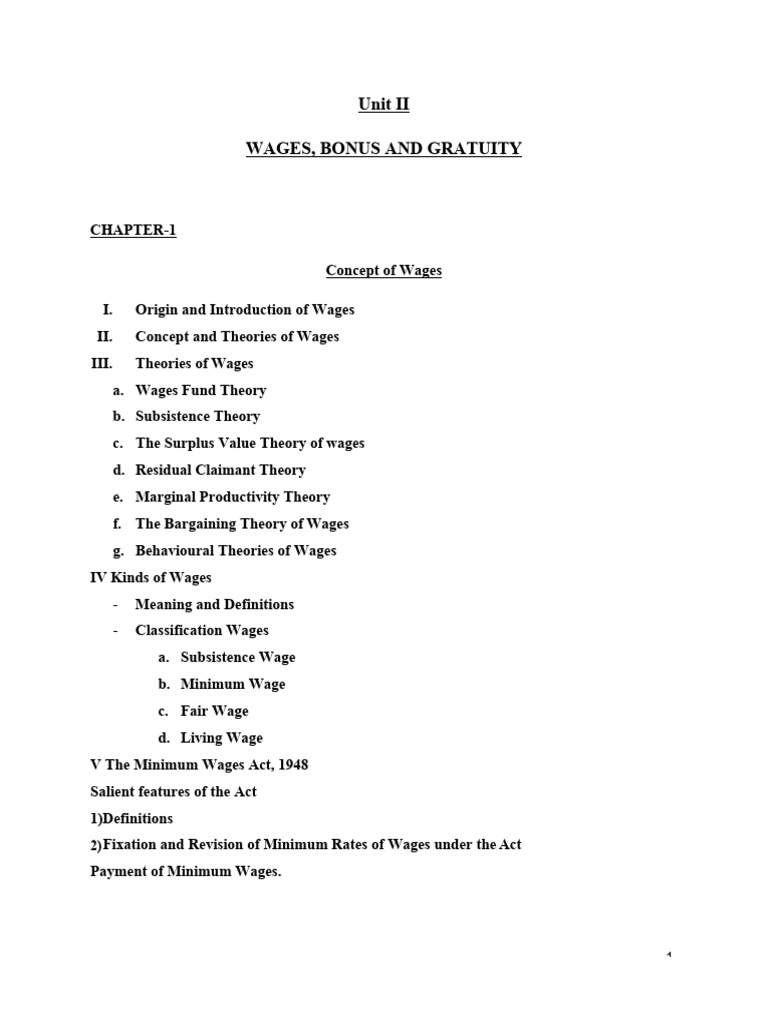 Labour Law II | PDF | Cost Of Living | Employment