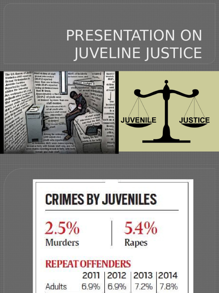 Presentation On Juveline Justice | PDF | Juvenile Delinquency ...
