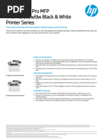HP Color Laserjet Pro MFP 4303Dw Printer: Data Sheet | PDF | Image ...